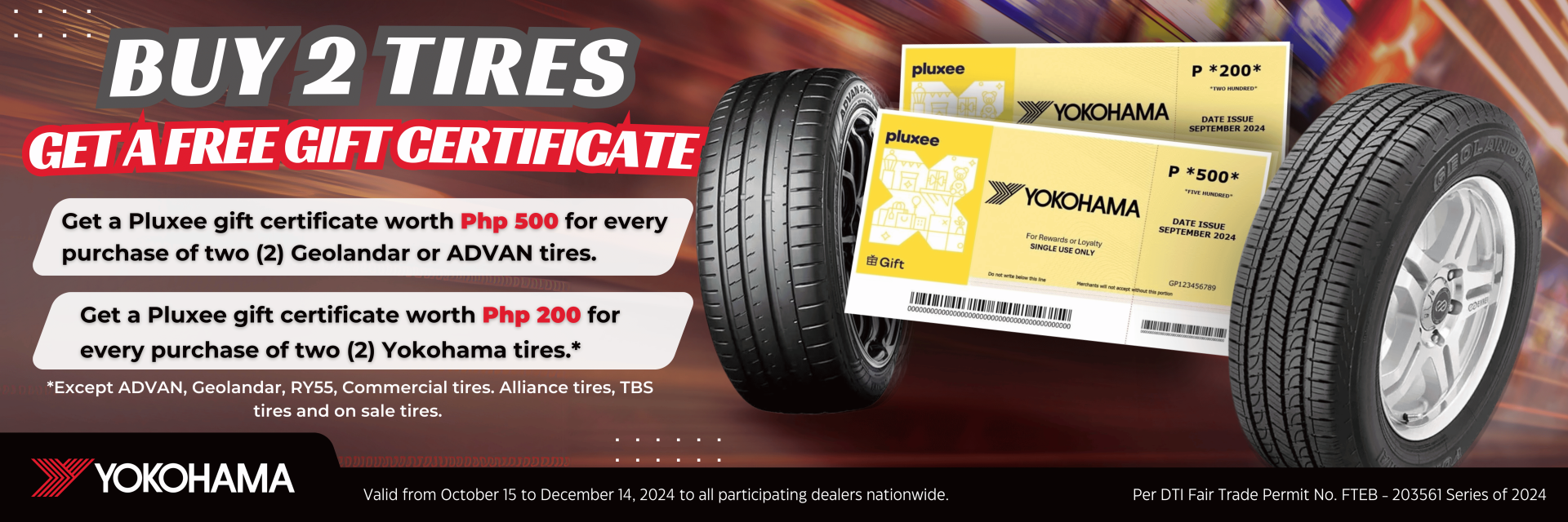 Roll & Reward - Yokohama & Pluxee - Yokohama Tires | World-Class ...